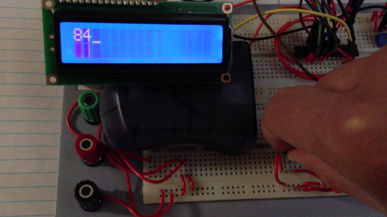 Spi Temperature Sensor Youtube