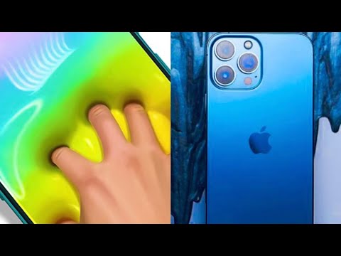ASMR - Satisfying Slime Relaxing Videos | Make Slime | I Phone 13 pro ...