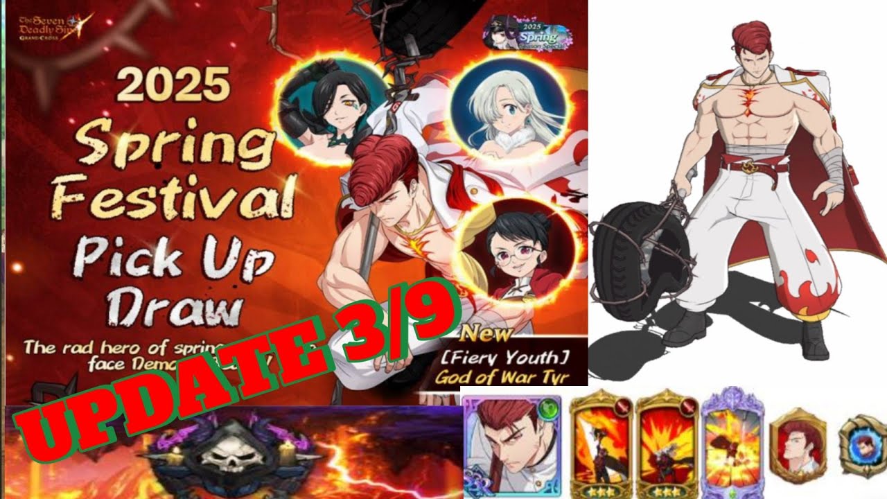 UPDATE 3/9 New TYR. Actualización 9/3 Nuevo TYR. 7DS Grand Cross. - YouTube