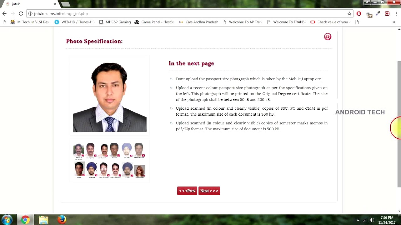 How To Upload Documents JNTUK Online OD - Original Degree in VI ...