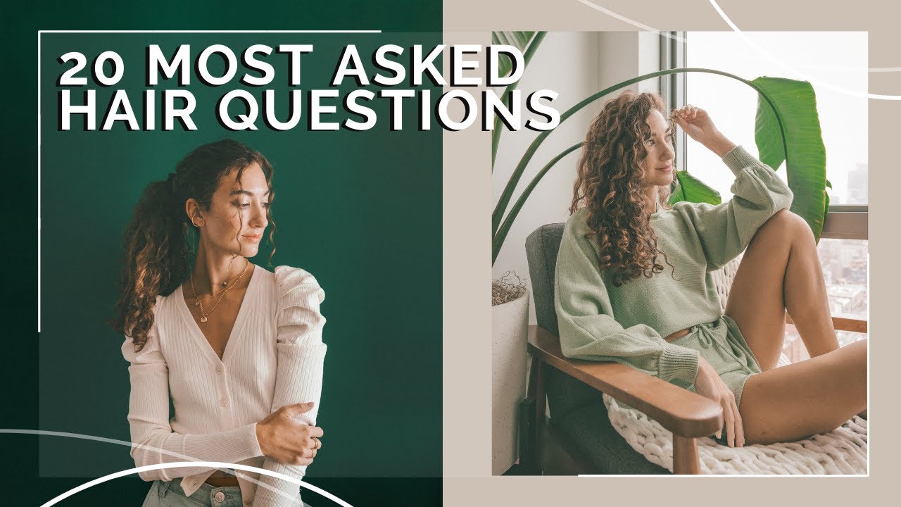 CURLY HAIR Q&A | 20 Most Asked Questions - YouTube