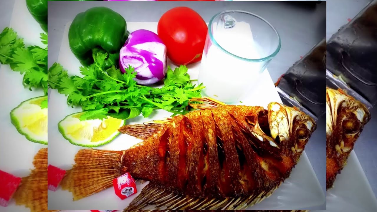 How to Prepare Wet fry fish at home the easy way😋😋 - YouTube
