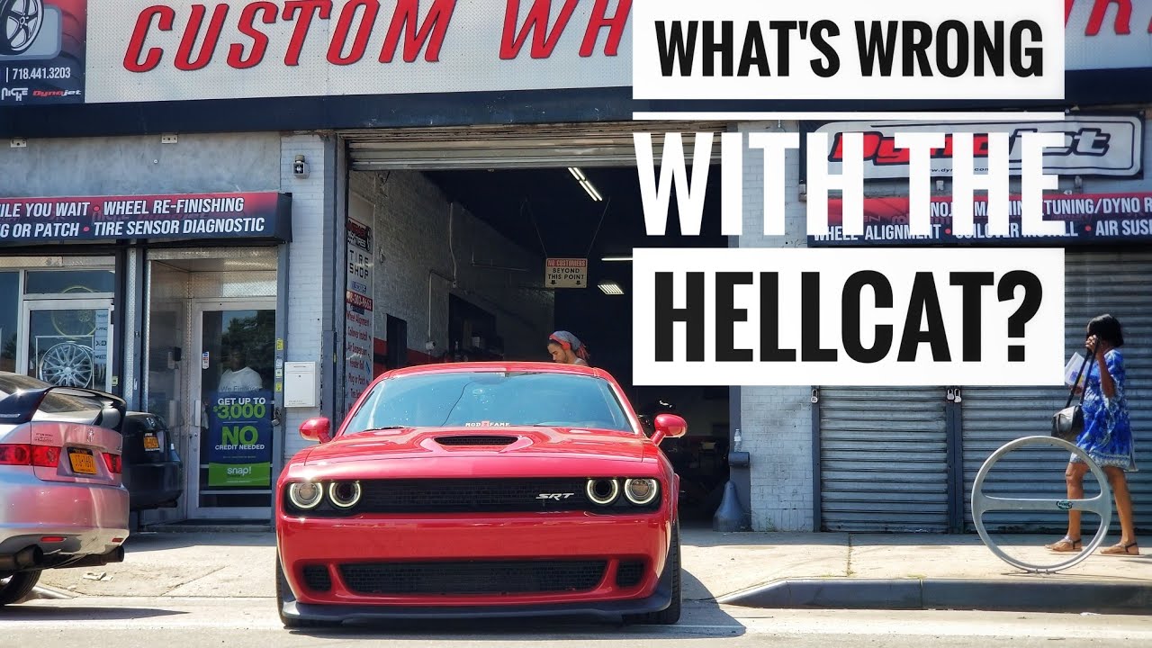 My Hellcat Has A Problem After Spending A Bag of Money On It - YouTube