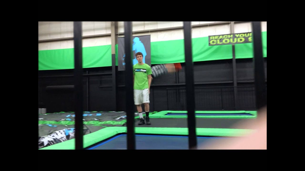 Trampoline Tricks at Skymax Trampoline Arena Preview - YouTube