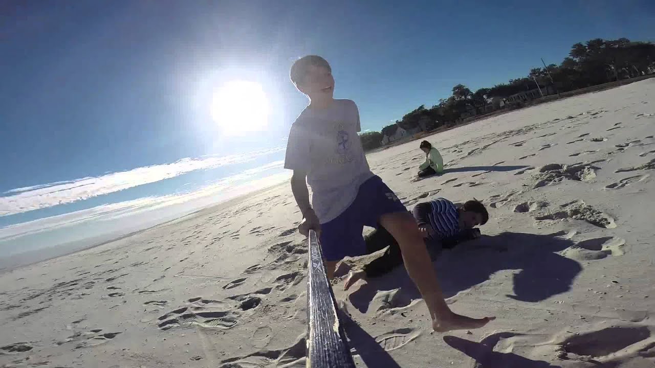 Fun at the Beach Shot 100% on the GoPro Hero 3+ - YouTube