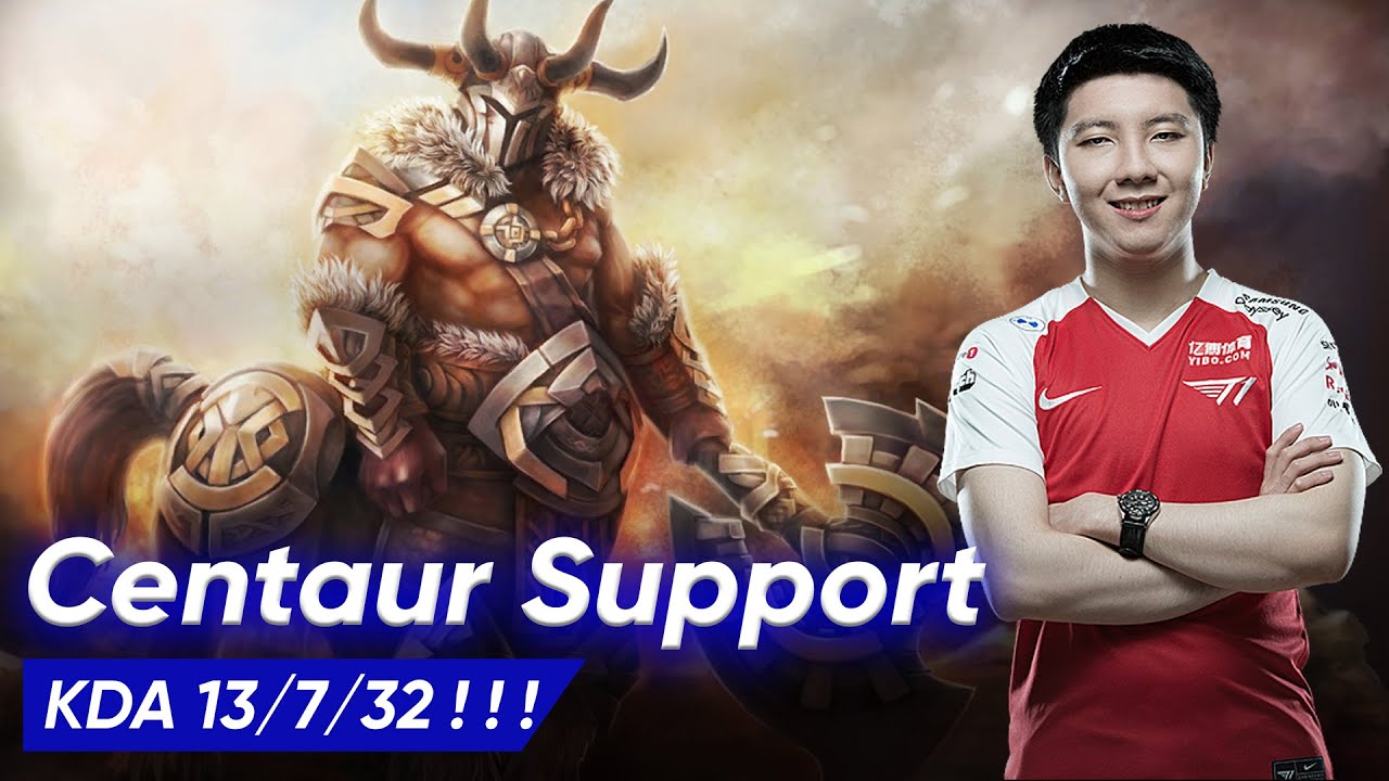 NEW META: CENTAUR WARRUNNER SUPPORT by WHITEMON | Dota 2 Pro - YouTube