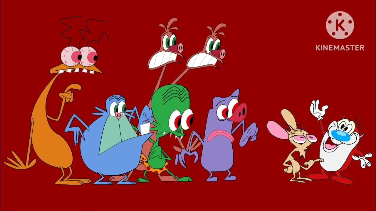 space goofs meet ren and stimpy - YouTube