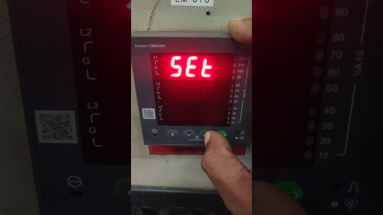 EM6436H/EM6433H/EM6438H meter - Reset Method / clear the Reading - YouTube