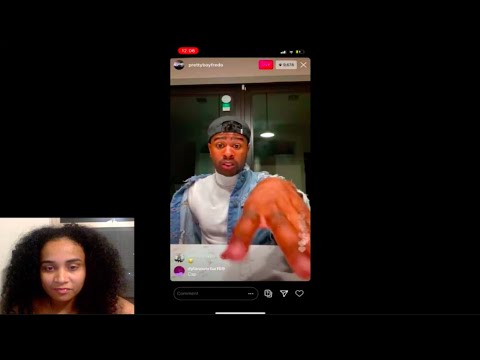 Prettyboyfredo EXPOSED Jasmine and LEAKS her number on LIVE! (REACTION ...