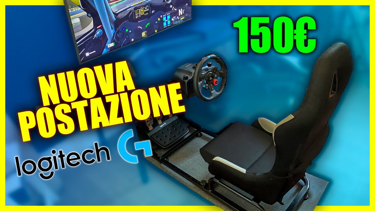 IL MIO NUOVO SIMULATORE DI GUIDA €€€ [economico] - PROVIAMOLO! - YouTube