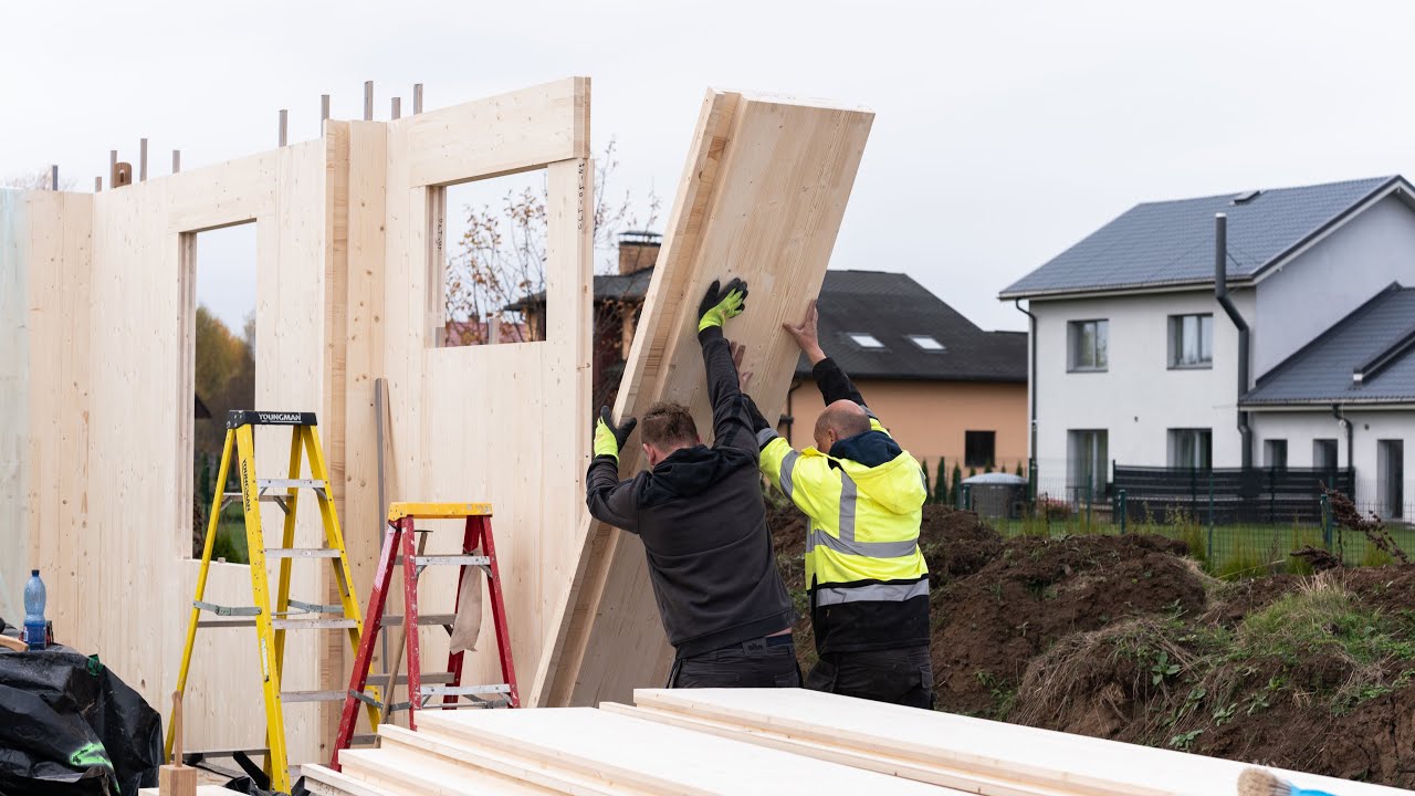 KLIK-KLIK™ Cross Laminated Timber Wall System. Lightweight wall ...