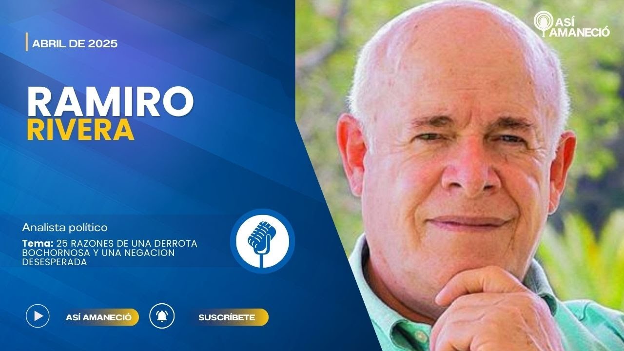 Ramiro Rivera / Analista político - YouTube