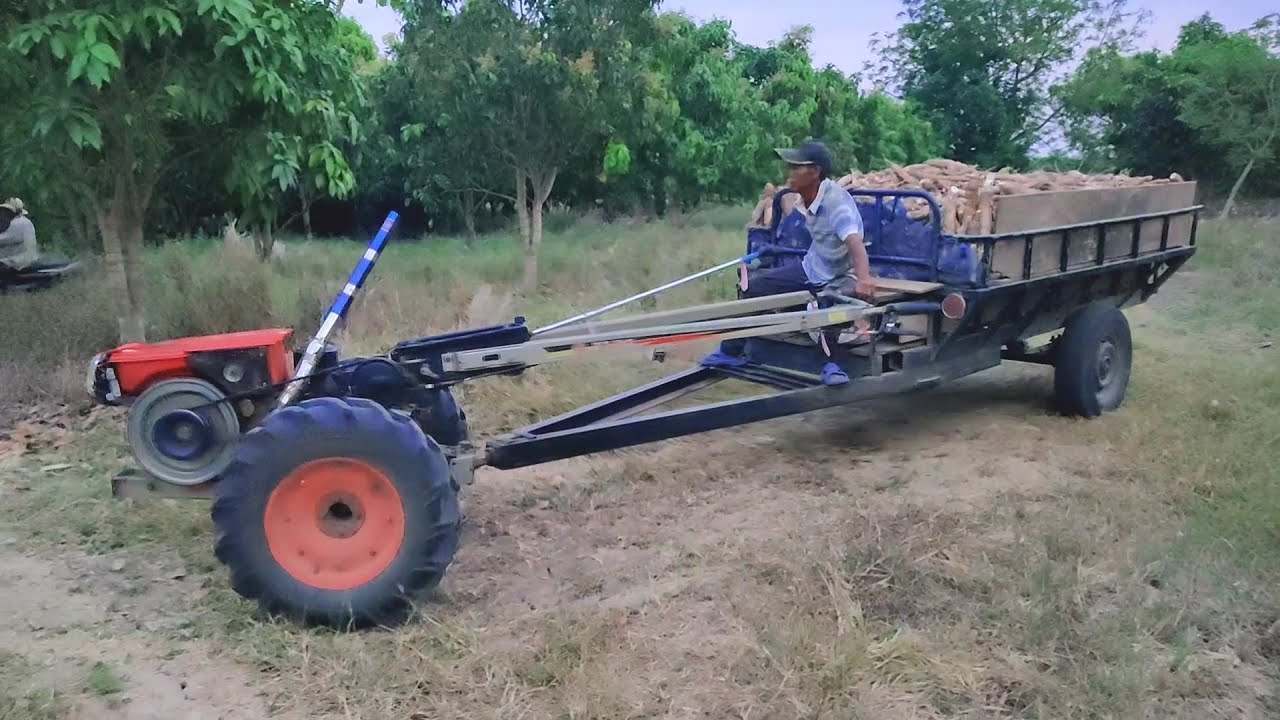 # Ep23-Farmer harvest the cassava from noon to night. - YouTube