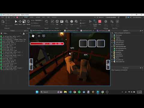 Roblox RPG Devlog #5! (NPC AI System Showcase + Walking SFX) - YouTube