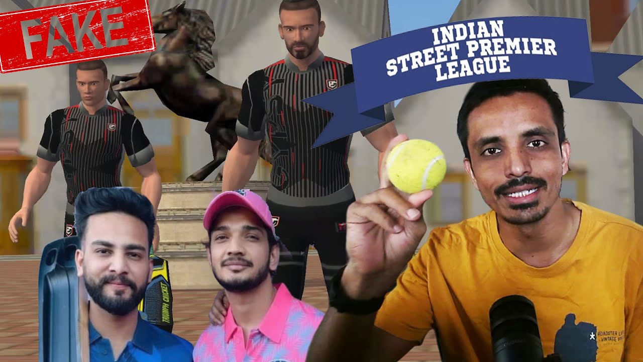 I played NEW Indian T20 Street Cricket Game - Gully Cricket ISPL ...