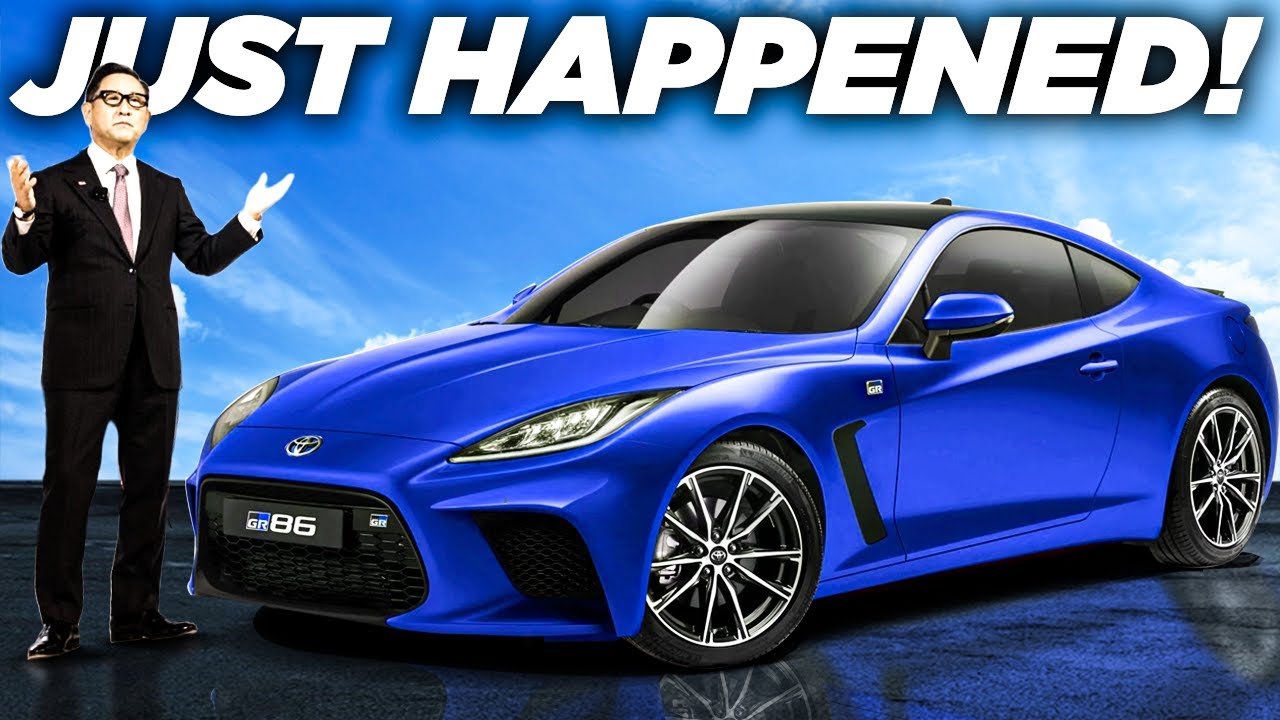 Toyota Just LEAKED An ALL-NEW Toyota GR86 EV! - YouTube