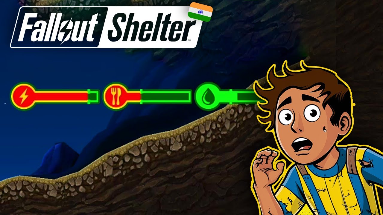 Fallout Shelter PC | EP 2: PANIC MODE - No Food, Water, or Power! Let's ...
