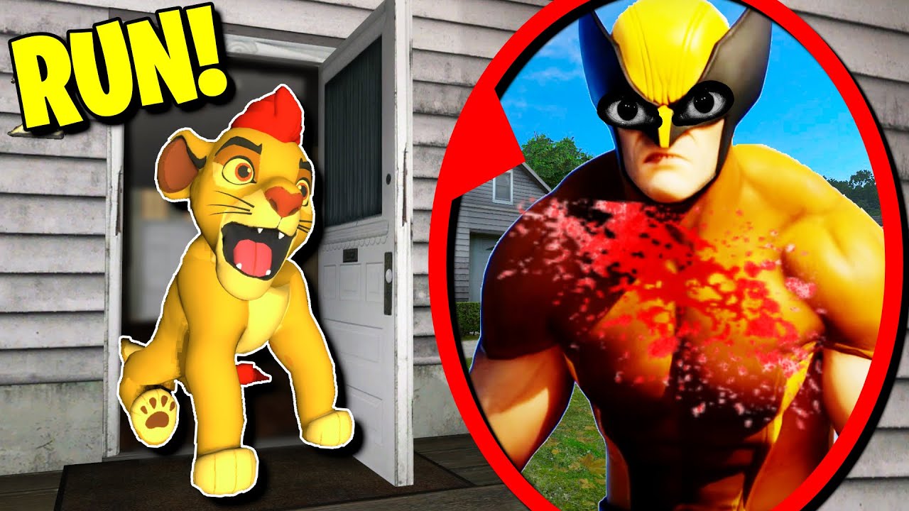 If you see Cursed WOLVERINE outside your house.. RUN AWAY FAST!! - YouTube