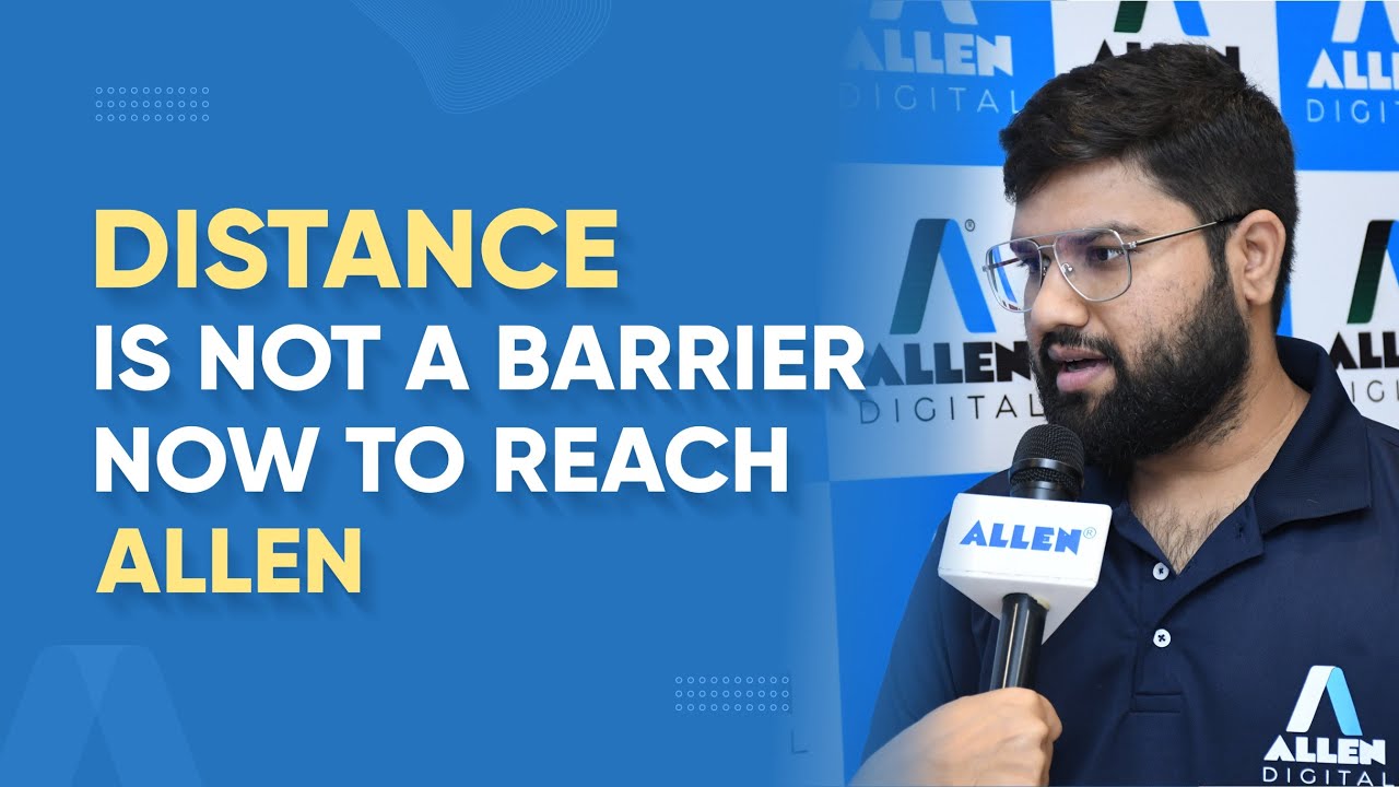 🏃🏻 Distance is not a barrier now to reach ALLEN 💫 ...