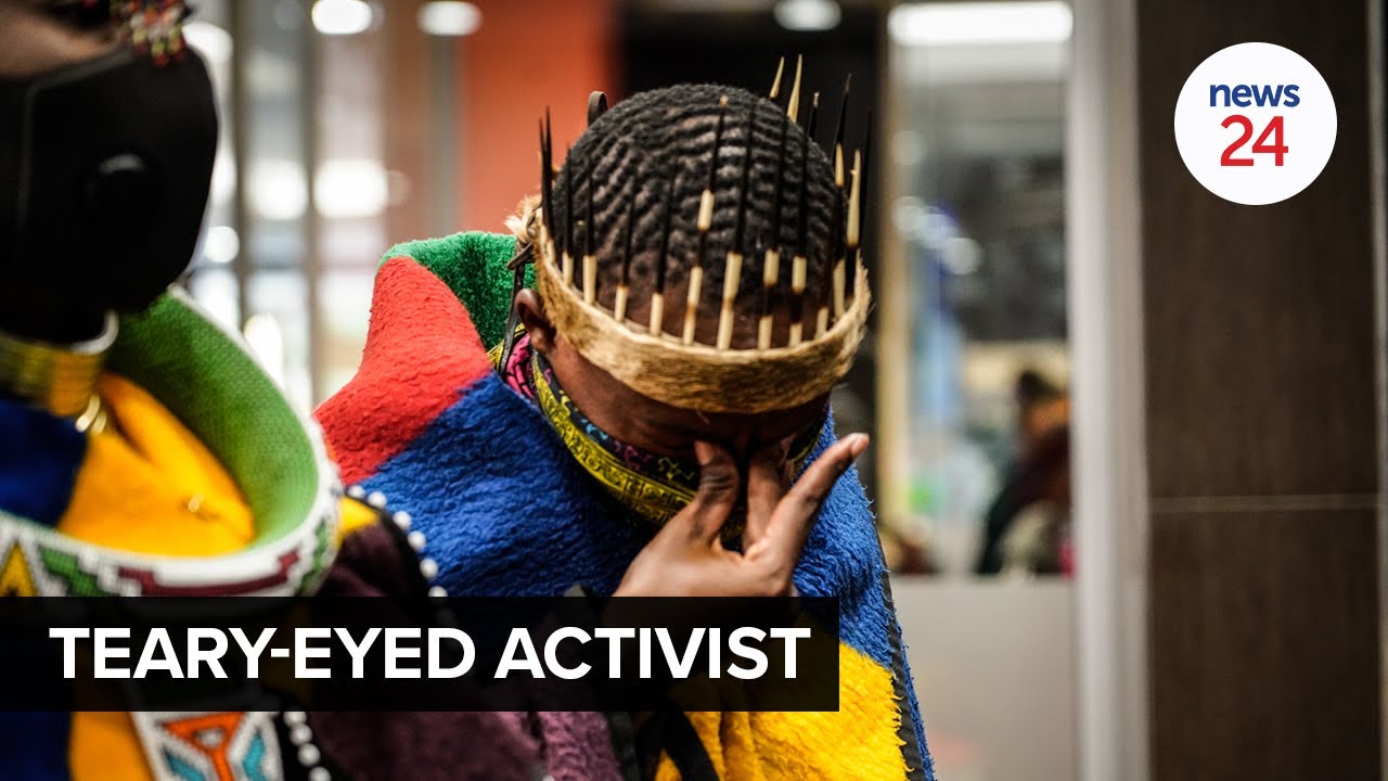 WATCH | Ndebele activist Thando Mahlangu reduced to tears after meeting ...