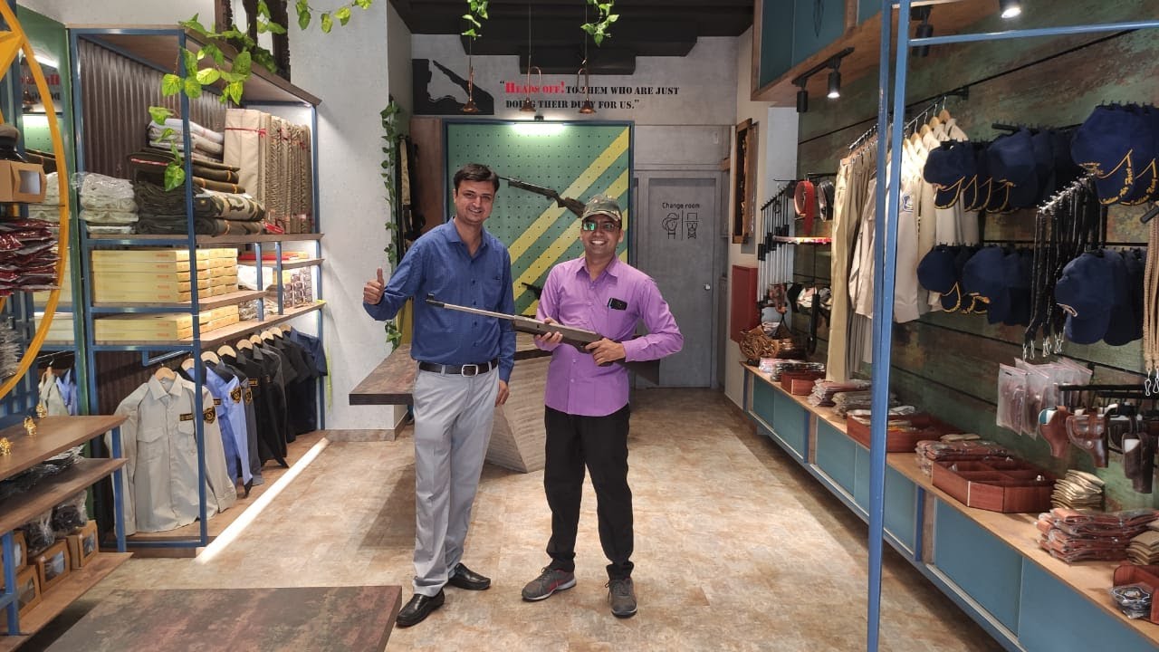 Rajkot Dhiraj police store visit || Shopping in Rajkot - YouTube