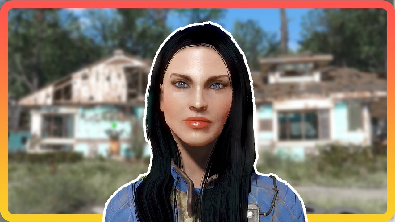 Megan Fox - Character Preset (Fallout 4) - YouTube
