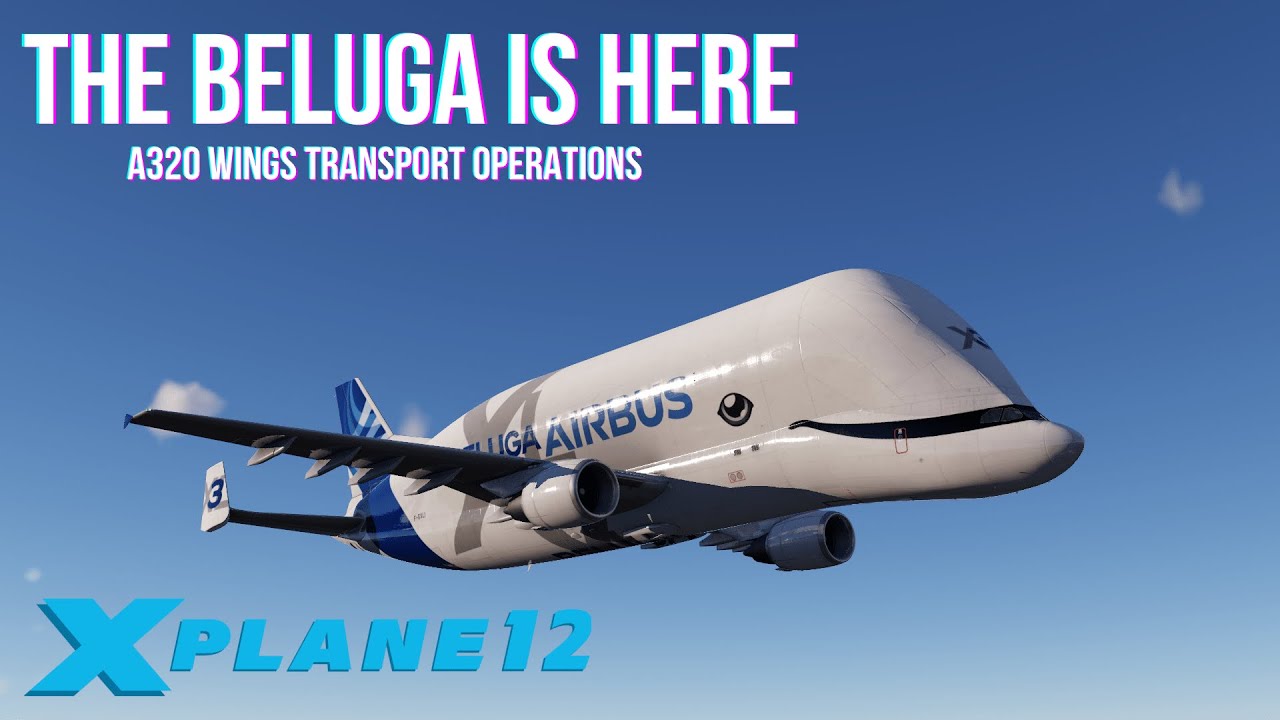 iniBuilds A300ST BELUGA flight from HAWARDEN to TOULOUSE - YouTube