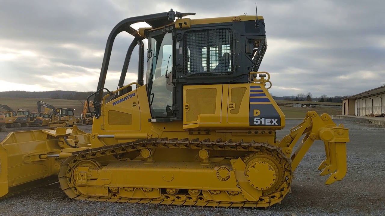 2011 Komatsu D51EX-22 Bull Dozer For Sale: Walk-Around Inspection #1 ...