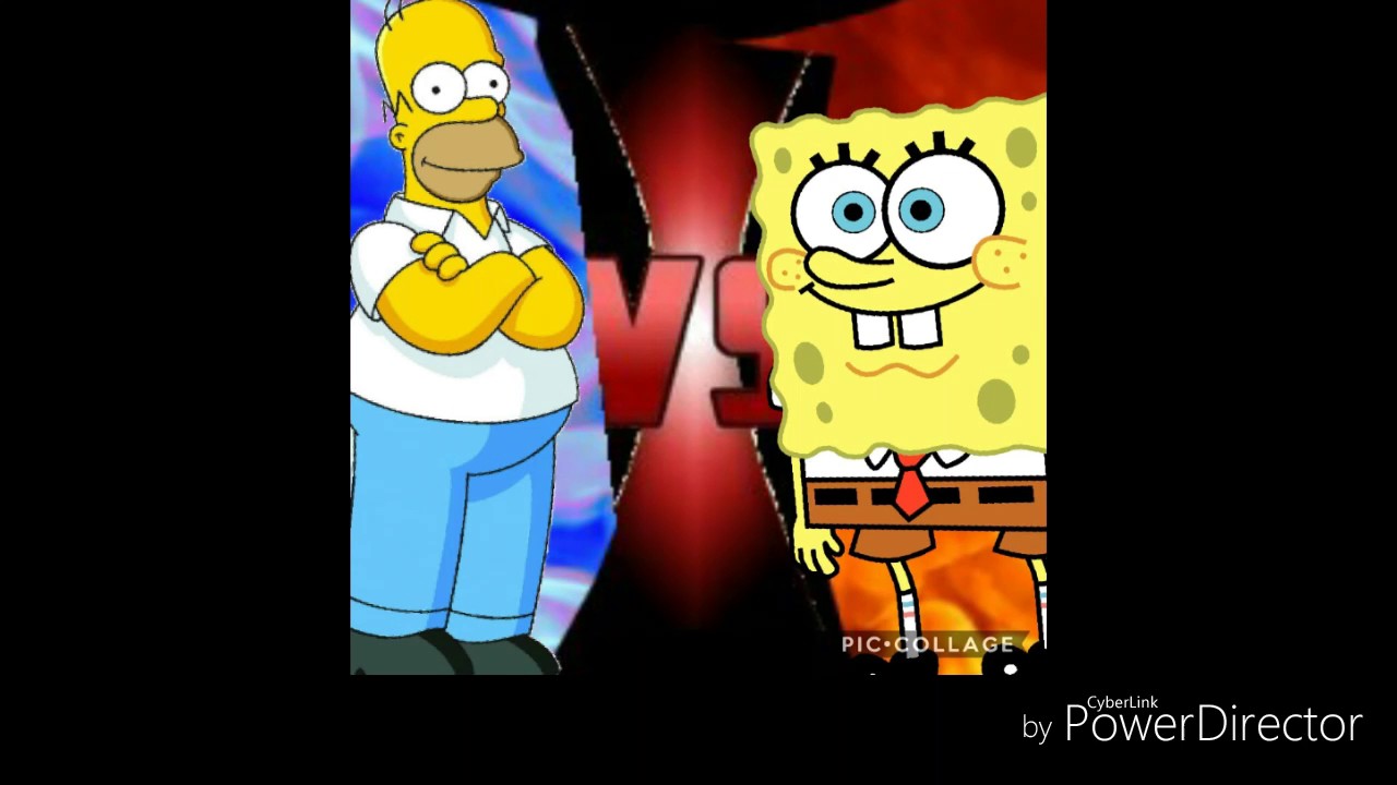 CAB: Homer vs Spongebob - YouTube