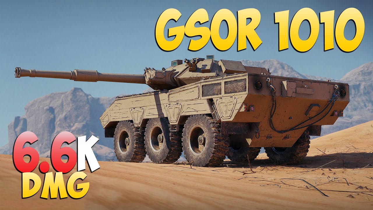 GSOR 1010 - 7 Kills 6.6K DMG - Sweet! - World Of Tanks - YouTube