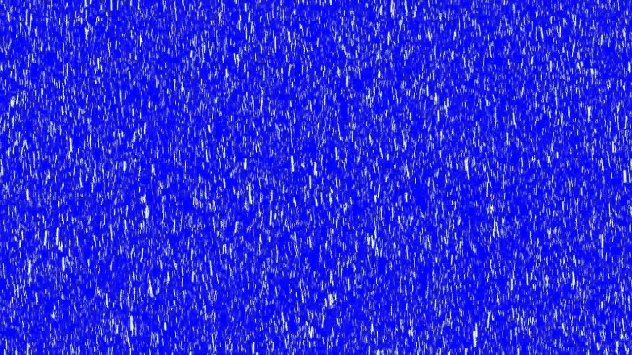 Snow Blizzard 1080p Blue Screen FX - YouTube