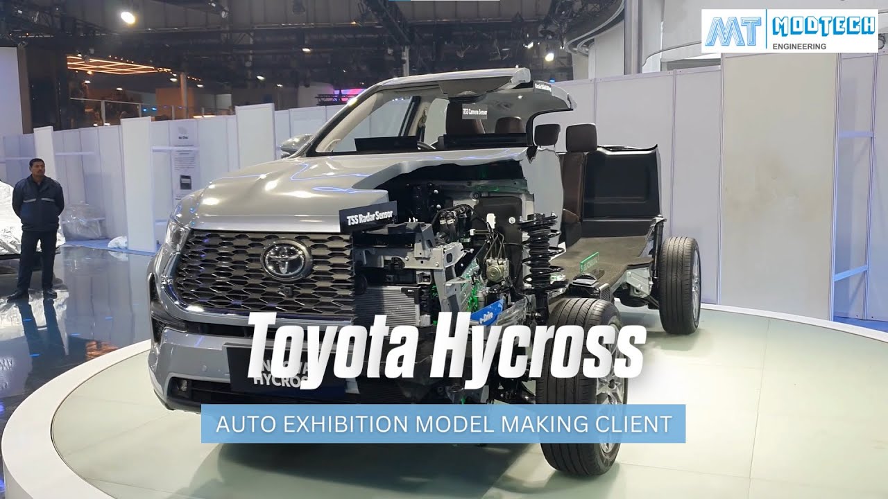 Toyota Hycross - Auto Exhibition Model Making Client - Modtech ...