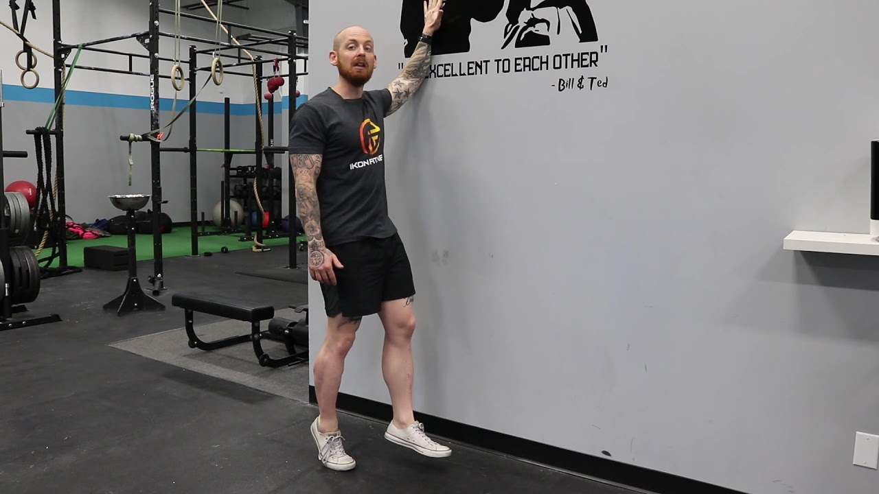 Unilateral Calf Raise - YouTube