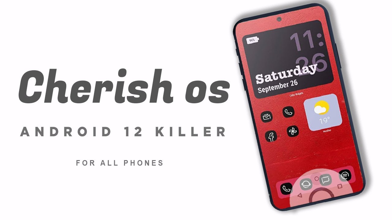 Cherish os - Ultimate Android 12 Killer Rom - YouTube