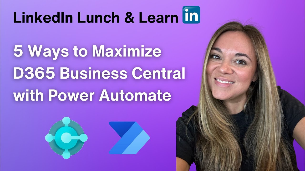 5 uses cases for Power Automate and Business Central - YouTube