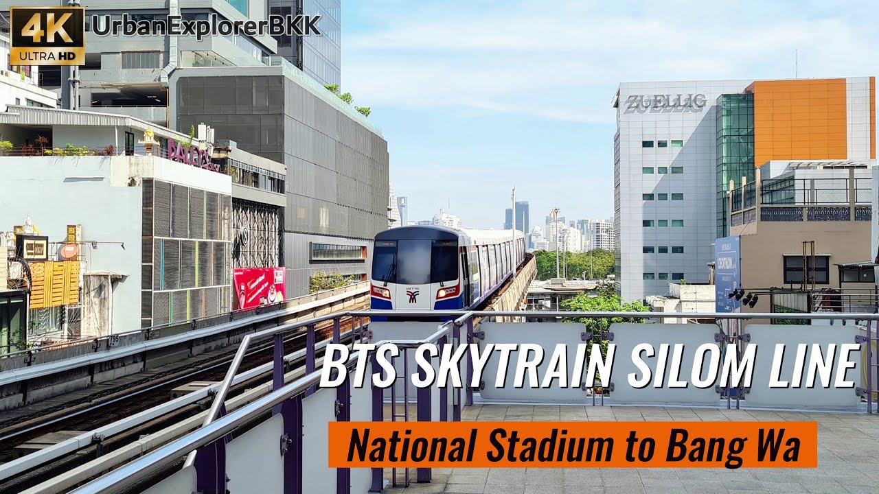 Explore BANGKOK | BTS SKYTRAIN Silom Line (1) | Bangkok Travel Guide ...