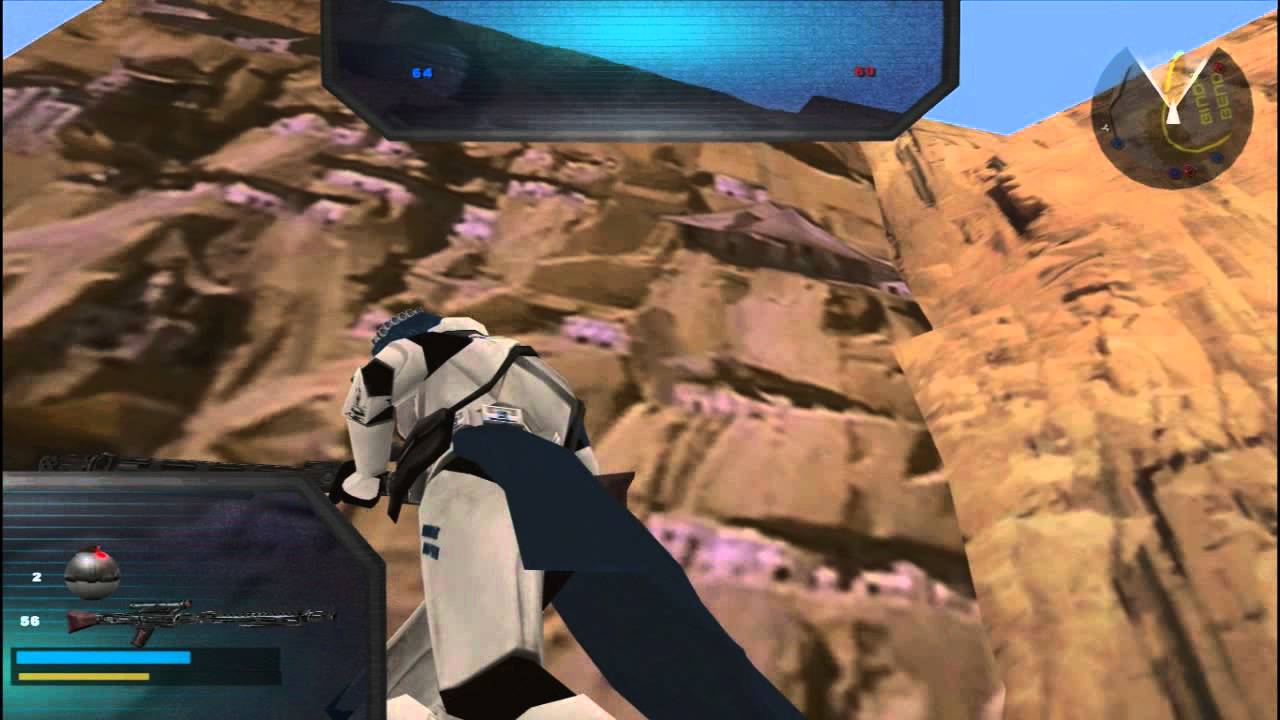 Battlefront 2 custom map review: Mos Eisley Podrace Map - YouTube