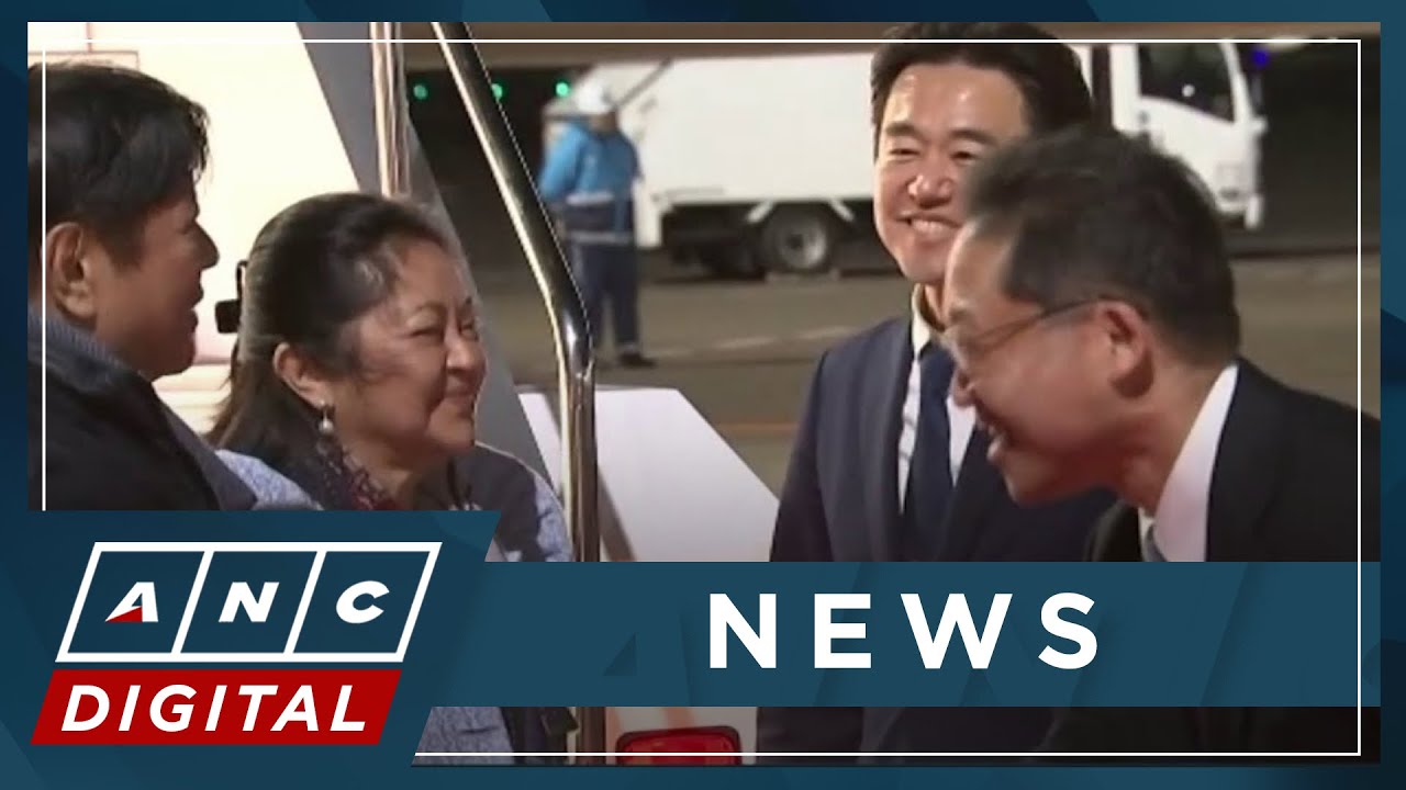 Marcos arrives in Tokyo for ASEAN-Japan summit | ANC - YouTube