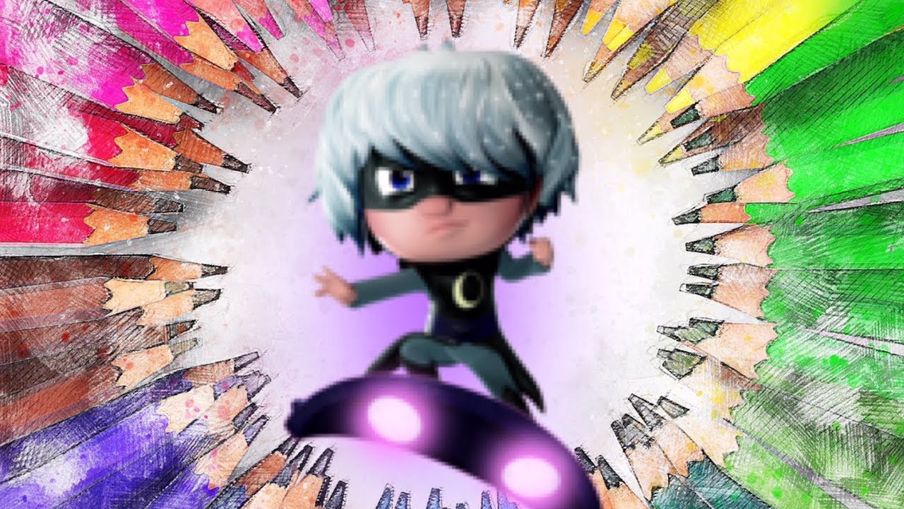 Draw PJ Masks How To Draw PJ Masks Luna Girl Art For Kids Very Easy ...