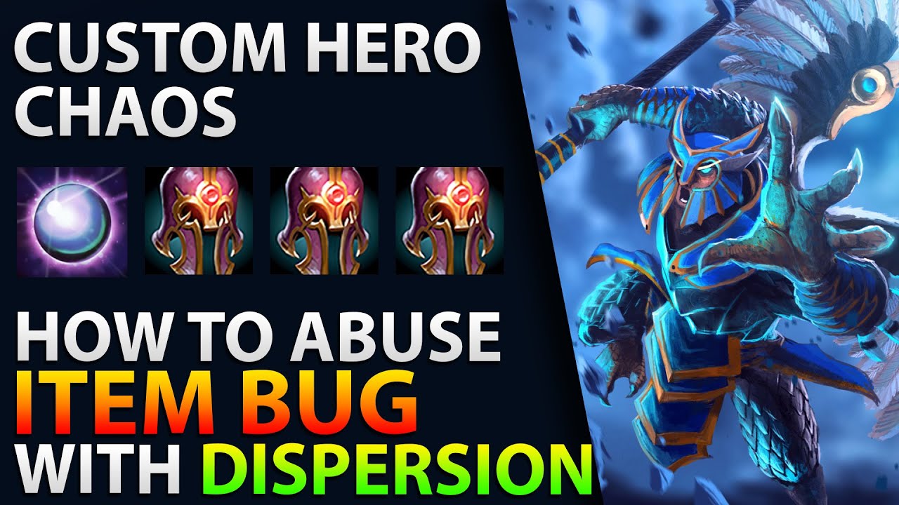 Dota 2 - Custom Hero Chaos - Item Bug Abuse - YouTube