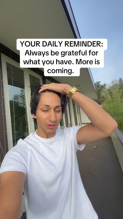 YOUR DAILY REMINDER - YouTube