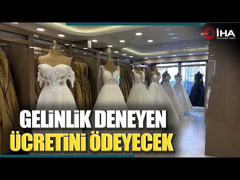 Gelinlik Denemelerinde Artık Ücret Alınacak!
