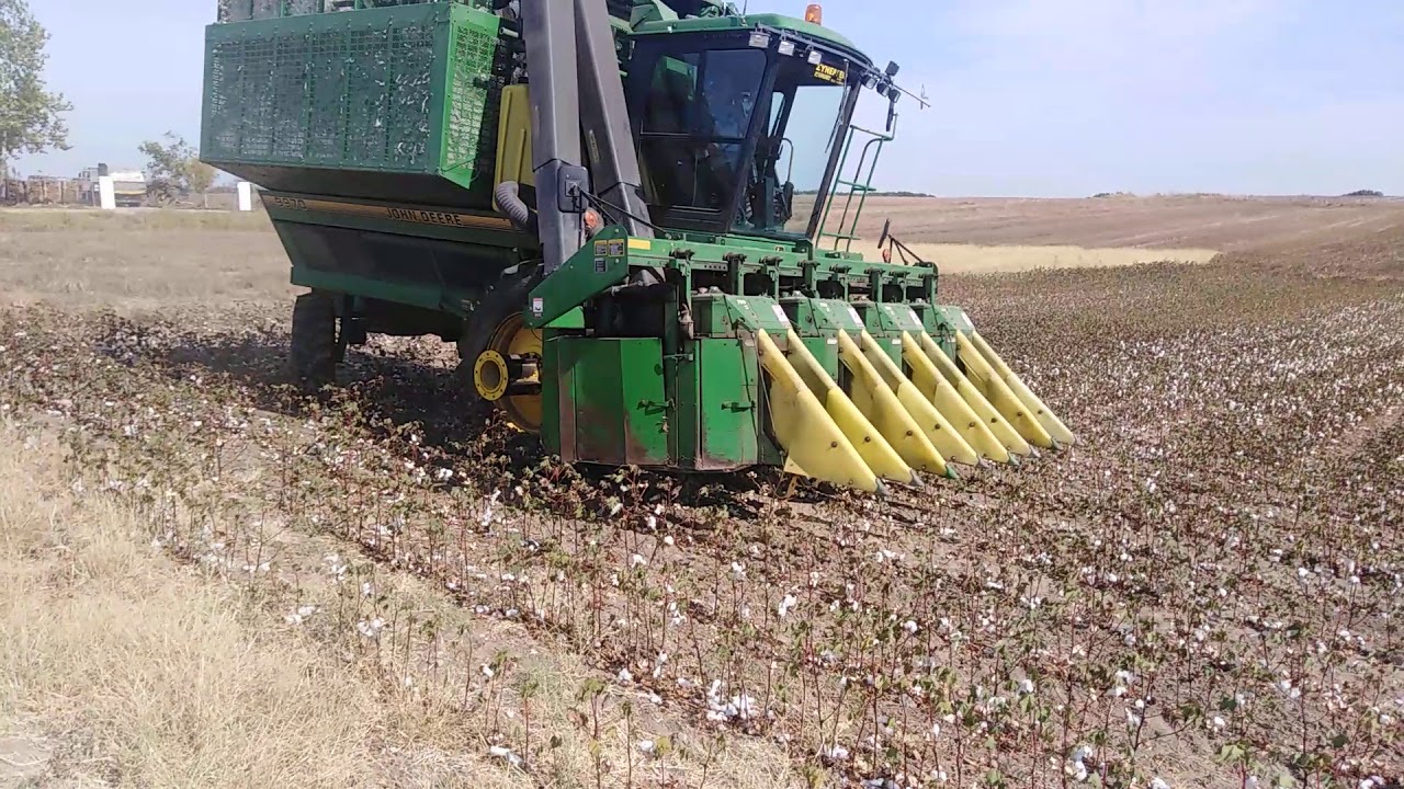 3 10.2020 John Deere 9970 cotton harvest sakkos orestiadas evrou - YouTube