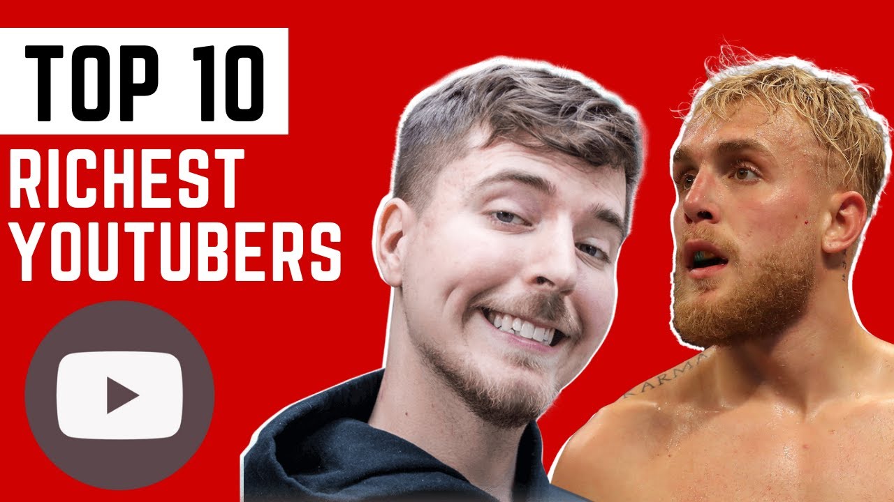 Top 10 Richest Youtuber's! - YouTube