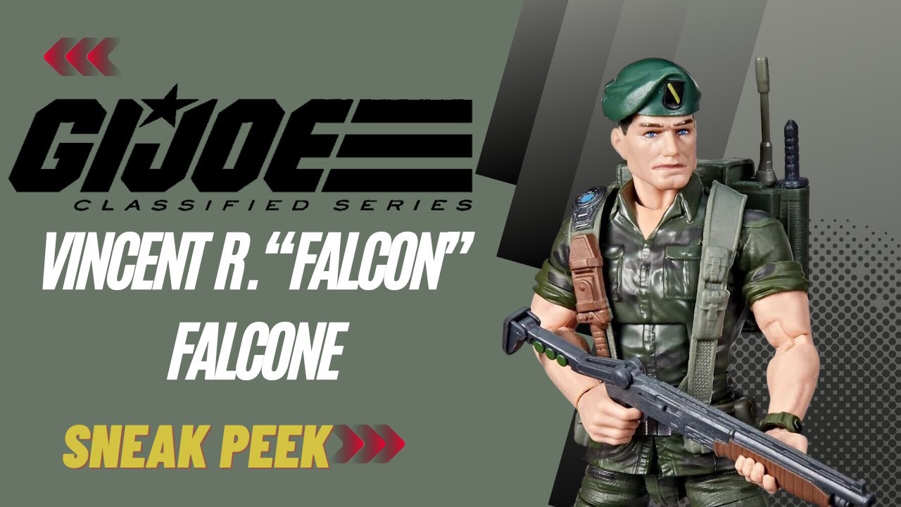 What's In The Box (Ep.095): G.I.Joe Classified Series - Vincent R. "Falcon" Falcone From Hasbro ...