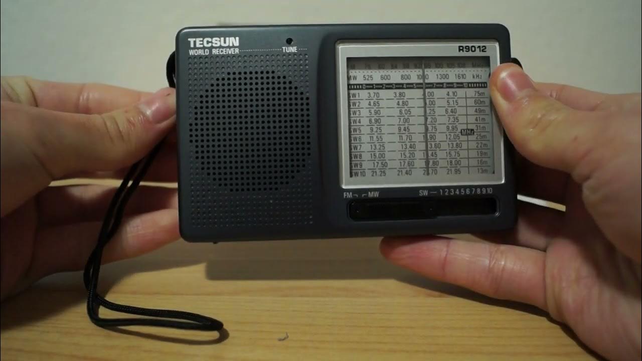 Tecsun R-9012 Portable Multiband Radio Unboxing & Review FULL HD - YouTube