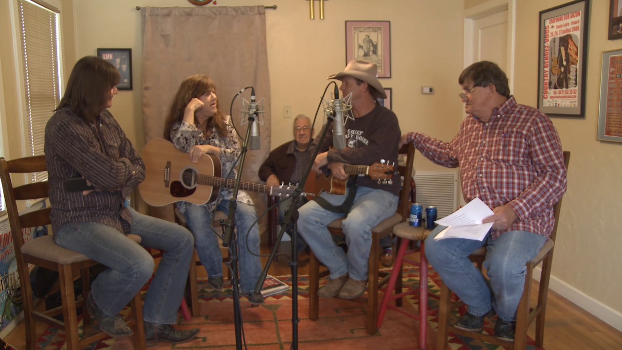 Kathy Bauer and Michael Broussard with Walt Perryman and Jake McClain ...