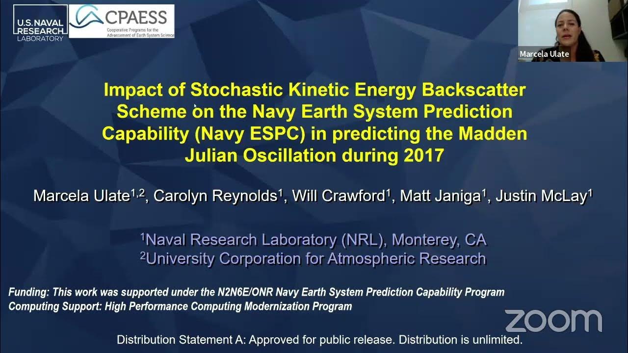 CPAESS Discovery Seminar: Marcela Ulate, CPAESS Project Scientist, Naval Research Laboratory ...
