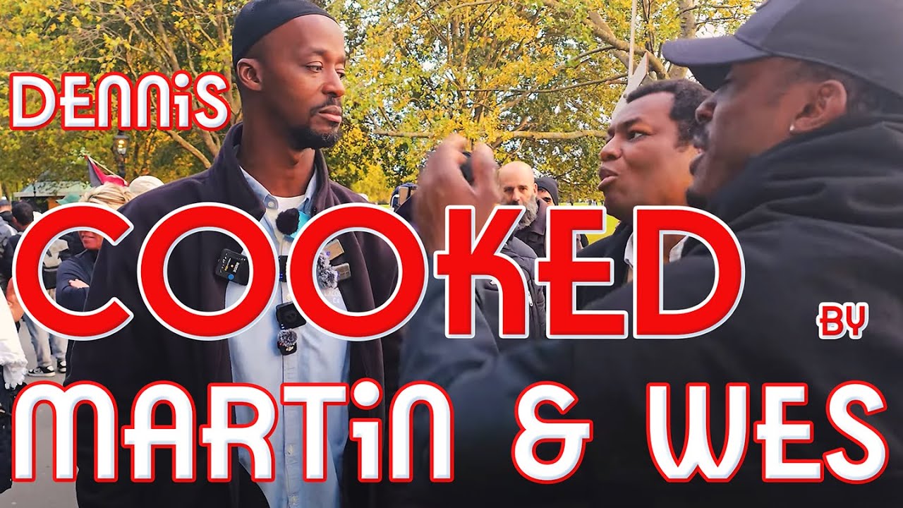 Jesus is Lord. Wesley & Martin COOK Dawah Dash Dennins on who is GOD!? | Speakers Corner 05/10 ...