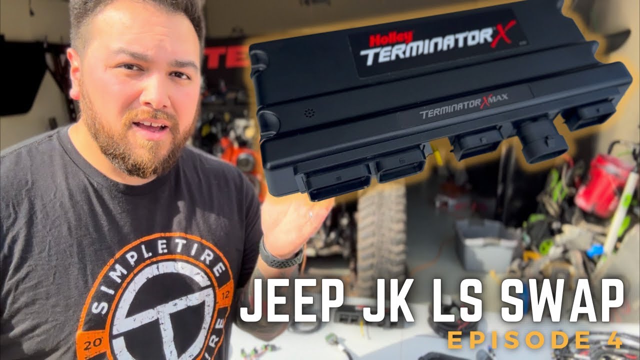 Wiring up my LS SWAPPED Jeep Wrangler - Holley Terminator X Max - Jeep ...